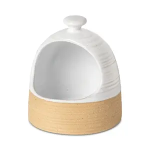 COSTA NOVA Scotia Salt Cellar - White