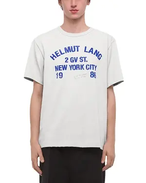 Helmut Lang Logo T-shirts For Men