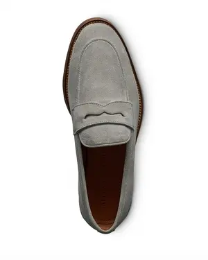 Allen Edmonds Como Penny Loafers - Grey