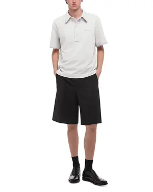 Helmut Lang Pique Polo Shirt - White