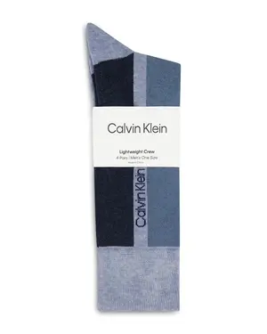 Calvin Klein Crew Socks Pack Of 4