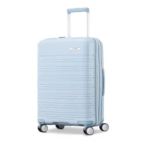 SAMSONITE Elevate Plus Spinner Carry On Suitcase - Soft Blue