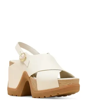 Sorel Platform Sandals - Chalk/gum