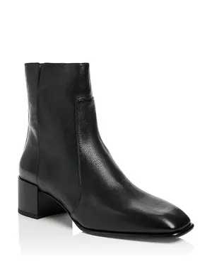 JIMMY CHOO Eliot 45 Vintage Leather Ankle Boots - Black