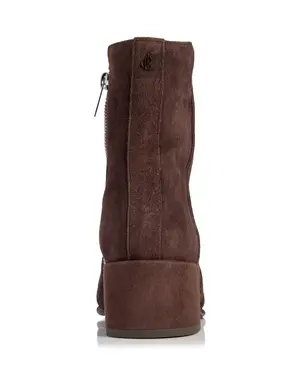 JIMMY CHOO Suede Ankle Boots - Chocolate