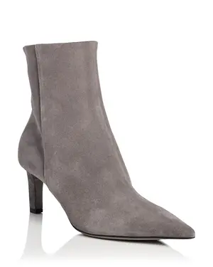 JIMMY CHOO Frankie 65 Suede Ankle Boots - Storm