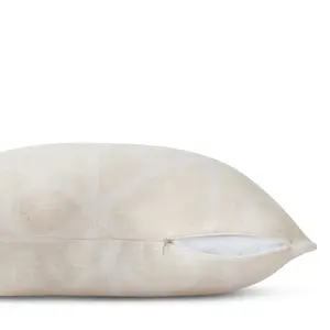 Calvin Klein Emblem Decorative Pillow, 20 X 20 - Bone
