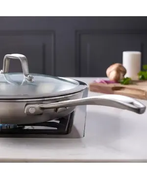 ZWILLING Spirit Stainless Steel Fry Pan With Lid, 9.5