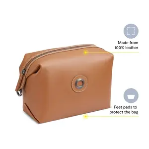 DELSEY PARIS Chatelet 2.0 Leather Toiletry Bag