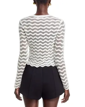 Simkhai Maxime Cardigan - Ivory