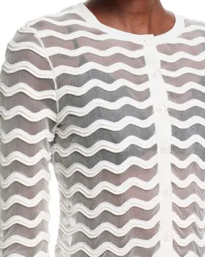 Simkhai Maxime Cardigan - Ivory