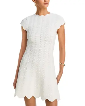 Simkhai Round Neck Day Dresses