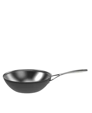 DEMEYERE 5 Stainless Steel Wok, 3.2 Qt - Black