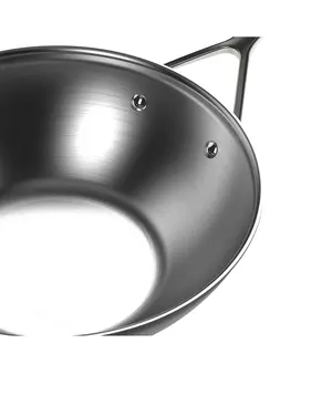 DEMEYERE 5 Stainless Steel Wok, 3.2 Qt