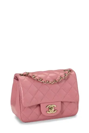 Chanel Lambskin Square Flap