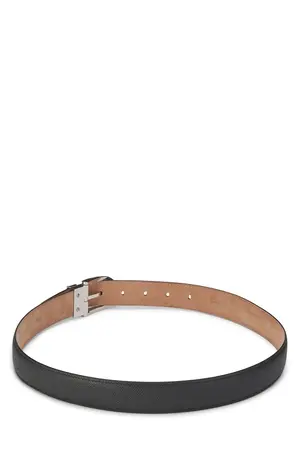 LOUIS VUITTON Taiga Leather Belt - Black