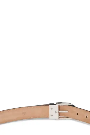 LOUIS VUITTON Taiga Leather Belt - Black