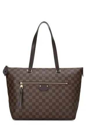 LOUIS VUITTON Damier Ebene Iena Tote - Brown