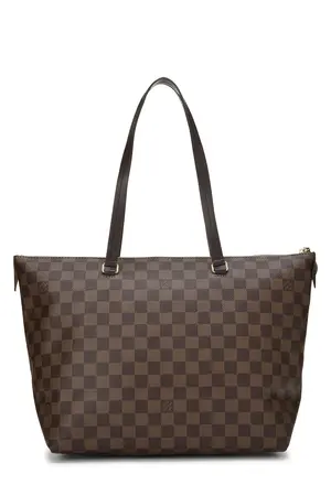 LOUIS VUITTON Damier Ebene Iena Tote - Brown