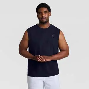 Champion Muscle Tank, C Logo Big & Tall - Deep Navy