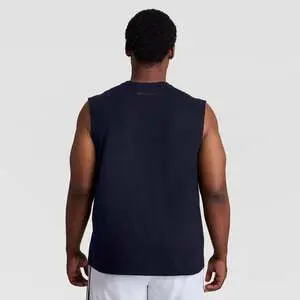 Champion Muscle Tank, C Logo Big & Tall - Deep Navy