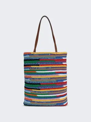 Miu Miu Crochet Tote Bag - Multi
