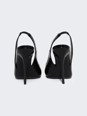 Amina Muaddi Anok Sling Pump Patent