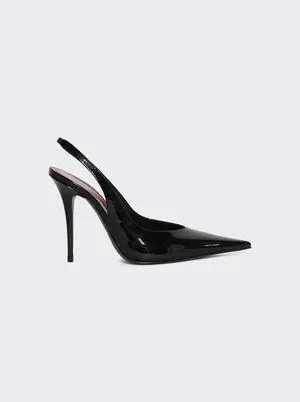 AMINA MUADDI Amina Muaddi Anok Sling Pump Patent