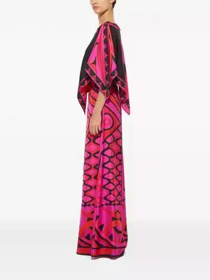 Emilio Pucci Fari Print Kaftan Top