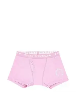 Chrome Hearts Logo-print Boxer Briefs - Pink
