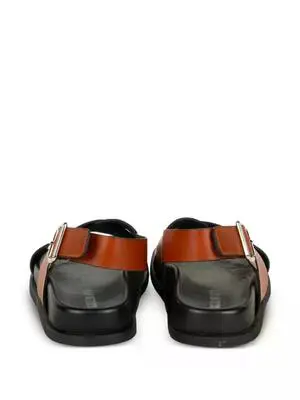 GUGLIELMO ROTTA Crossover-strap Buckle-fastening Sandals