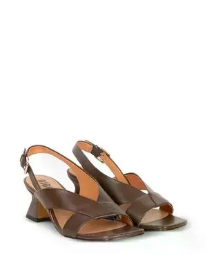 BIBI LOU Zia Crossover-strap Slingback Sandals