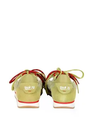 BACK 70 Rocket Logo-patch Panelled Sneakers