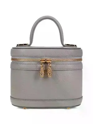 Tyler Ellis Small Victoria Leather Tote Bag - Grey