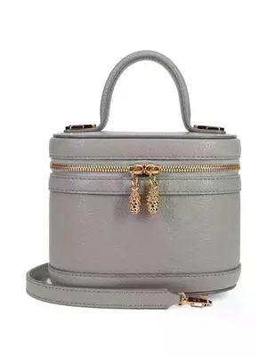Tyler Ellis Small Victoria Leather Tote Bag - Grey