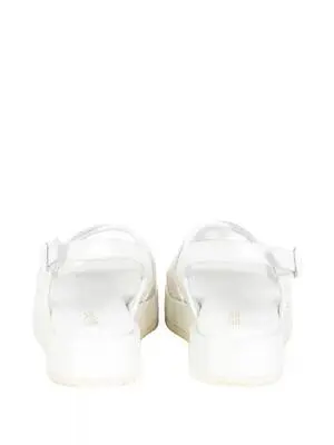 LUCA GROSSI Woven Crossover Sandals