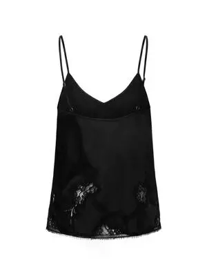 ALMAZ Pillowtalk Lace-trim Top