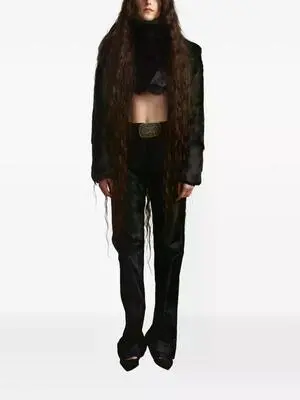 ALMAZ Cropped Fur Jacket