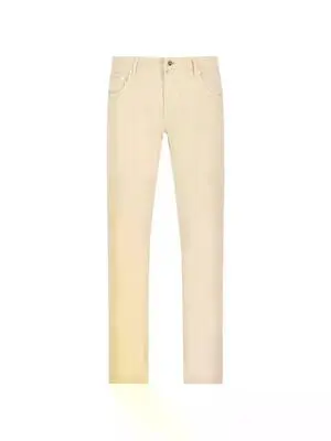 HANDPICKED Ravello Logo-patch Jeans - Neutrals