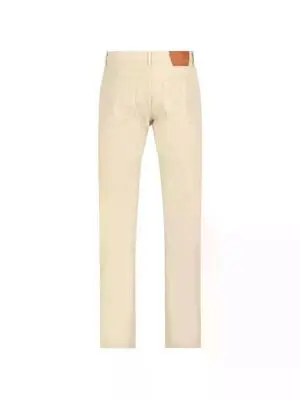 HANDPICKED Ravello Logo-patch Jeans - Neutrals