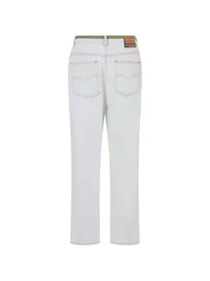 DIESEL® Straight-cut Jeans With Contrast Topstitching