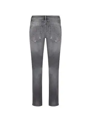 DIESEL® Distressed Straight-leg Jeans