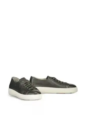 Santoni Leather Sneakers