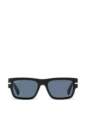 FERRAGAMO Rectangle Frame Sunglasses - Black