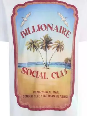 BILLIONAIRE Round-neck Graphic-print T-shirt
