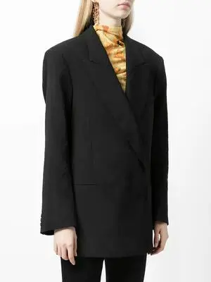 SAMUEL GUÌ YANG Double-breasted Boxy Blazer
