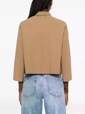 Herno Press-stud Fastening Spread-collar Jacket