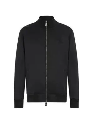 BILLIONAIRE Embroidered Zip-up Sweatshirt