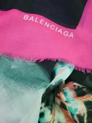 Balenciaga Printed Scarf