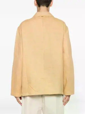 FORTELA Double-breasted Linen Jacket